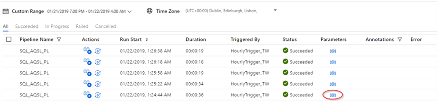 Create Tumbling Window Trigger in Azure Data Factory ADF