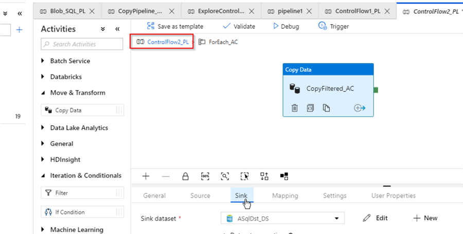 Azure Data Factory ForEach Activity Example