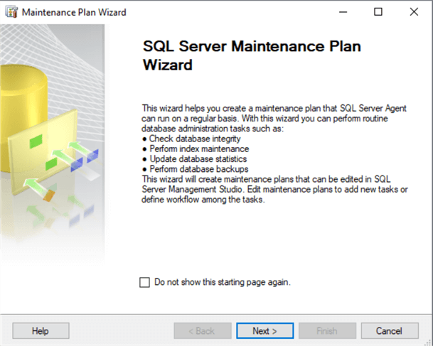 SQL Server Maintenance Plans History Cleanup Task