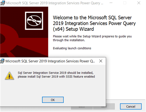 SSIS Power Query Source