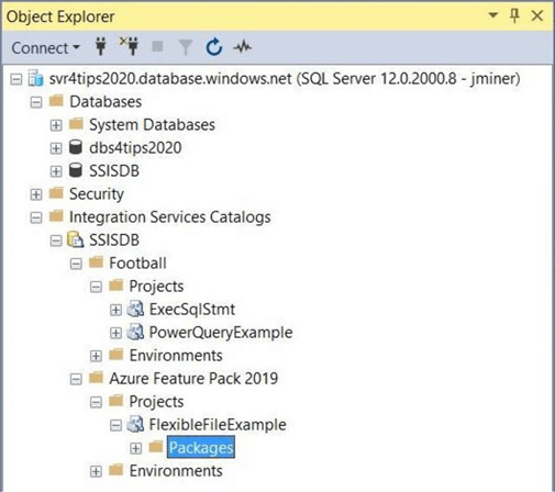 SSIS Flexible File System Task with Azure Blob Storage