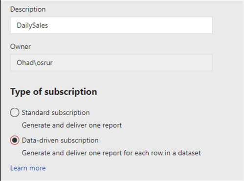 SSRS Empty Report from a Data Driven Subscription