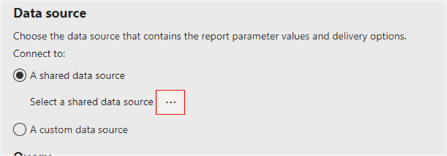 SSRS Empty Report from a Data Driven Subscription
