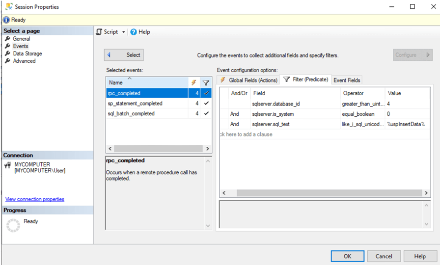 Capture Executions of Stored Procedures in SQL Server