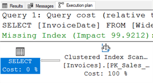 Query Tuning in SQL Server with Execution Plans and Missing Indexes