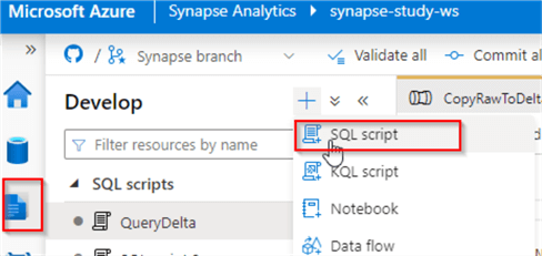 Missing Values in Lakehouse using Azure Synapse Mapping Data Flow