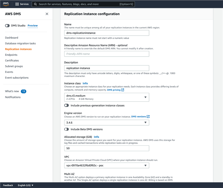 AWS DMS SQL Server Migration to the Cloud