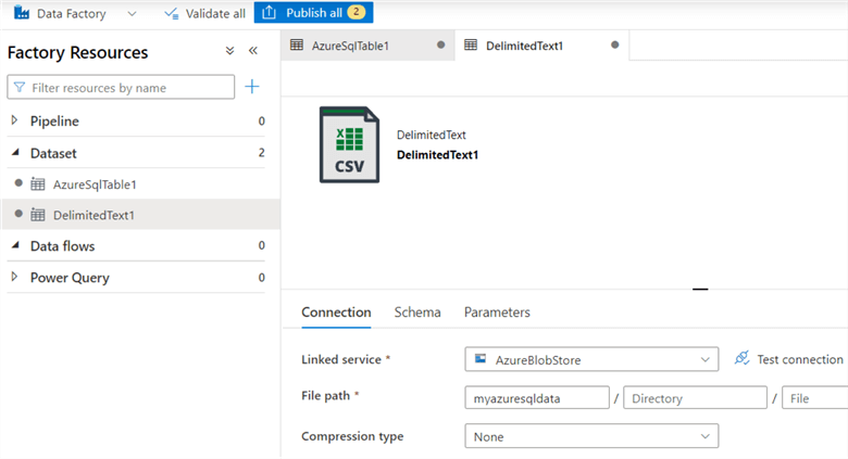 Export Data from Azure SQL Database to Azure with Change Data Capture