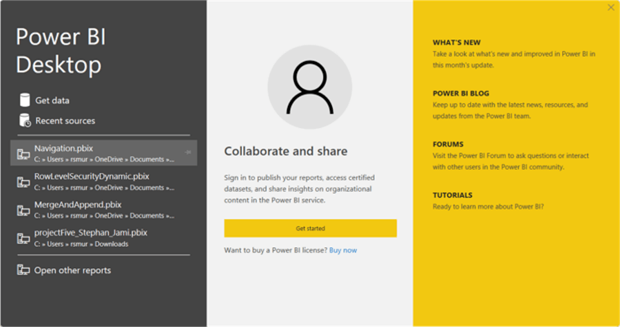Power BI Download, Install and Get Started