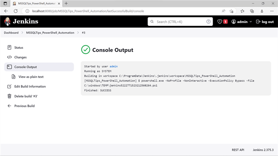 Automate Powershell Script Execution With Jenkins For Devops Projects 2635