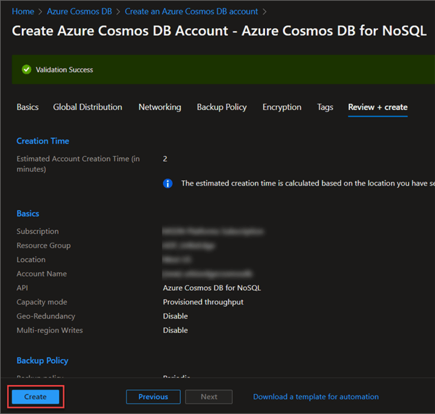Azure Storage Options for Azure Databricks