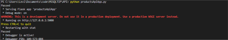 Create A Simple Rest Api With Sql Server Python Flask And Html 7470