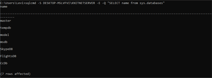 Create SQLCMD Batch Files to be Interactive and Reused