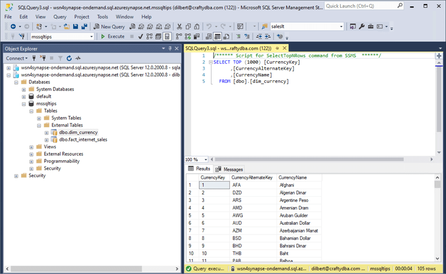 Azure Synapse Analytics Serverless Sql Pools As Data Lake Alternative