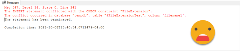 Performance Impact Of Sql Server Check Constraints