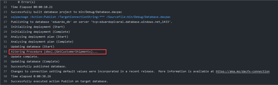 GitHub Actions to Deploy Database Changes After Commit to Main Branch