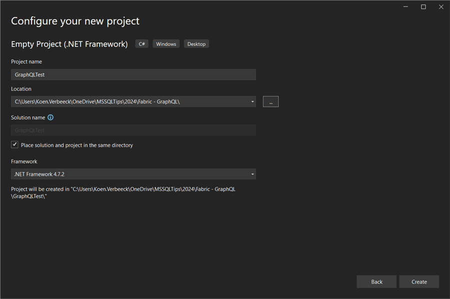 Query Microsoft Fabric Graphql Api From An External App