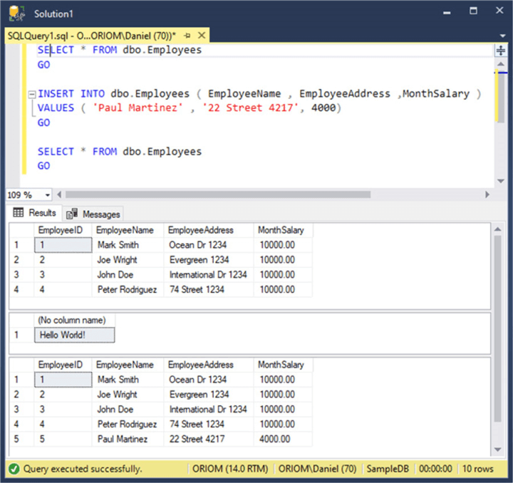 Dml Triggers In Sql Server