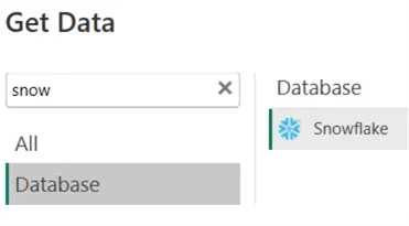 Power BI and Snowflake